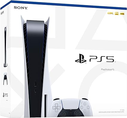 Sony PS5 Playstation 5 Console Disc Version - Wireless Controller, x86 ...