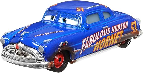 Disney Cars 3 Dirt Track Fabulous Hudson Hornet Die-Cast Vehicle - ToysPlus