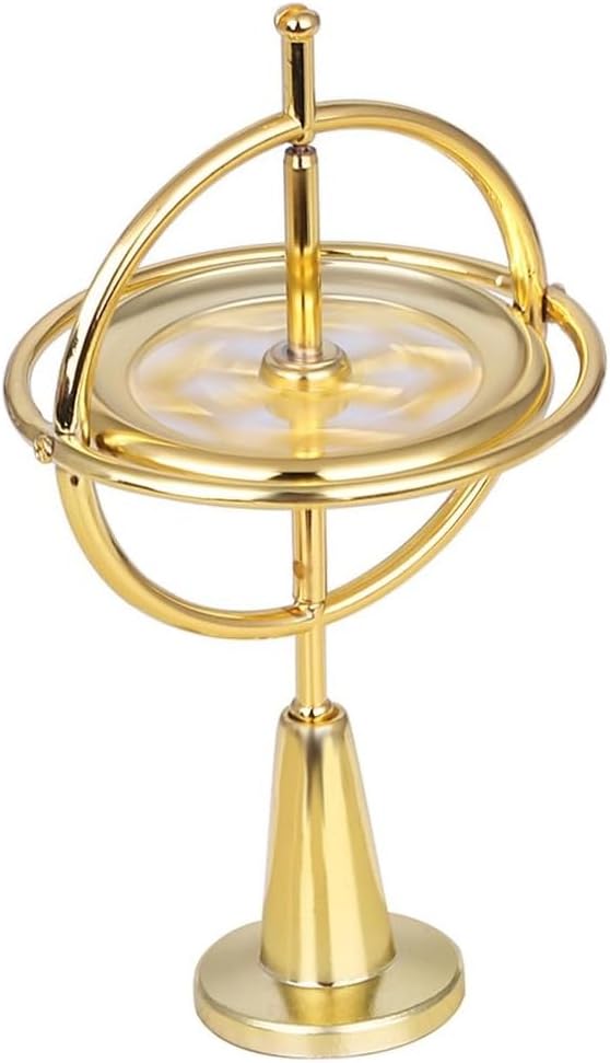 Metal Anti-Gravity Spinning Top Balance Toy, Desk Gyroscope, Physics ...