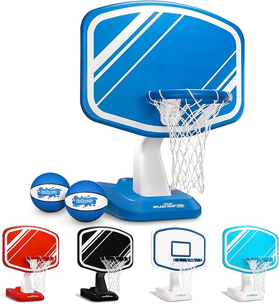 GoSports Splash Hoop PRO - Choose Your Color - Swimming Pool Basketball ...