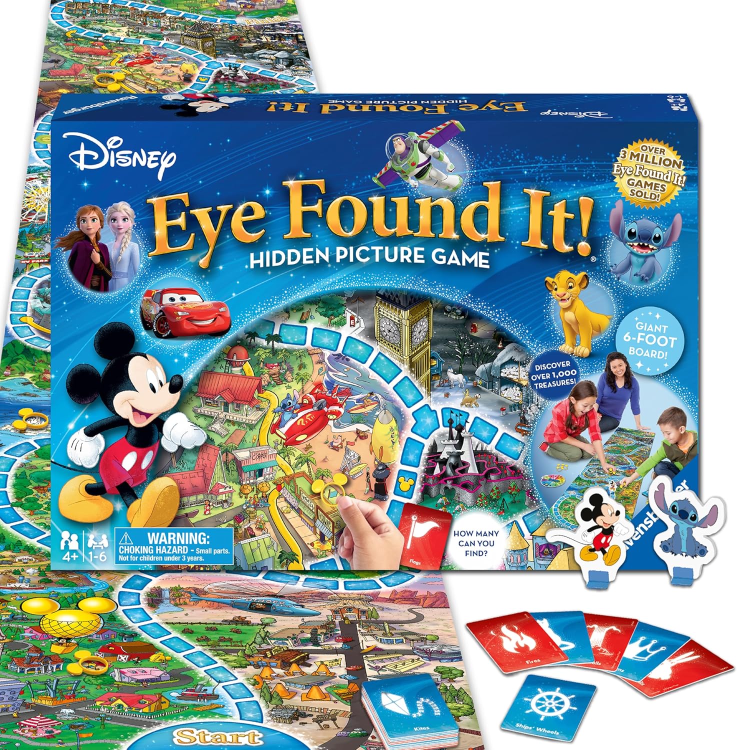 Ravensburger Disney Eye Found It - Hidden Picture Search Board Game ...