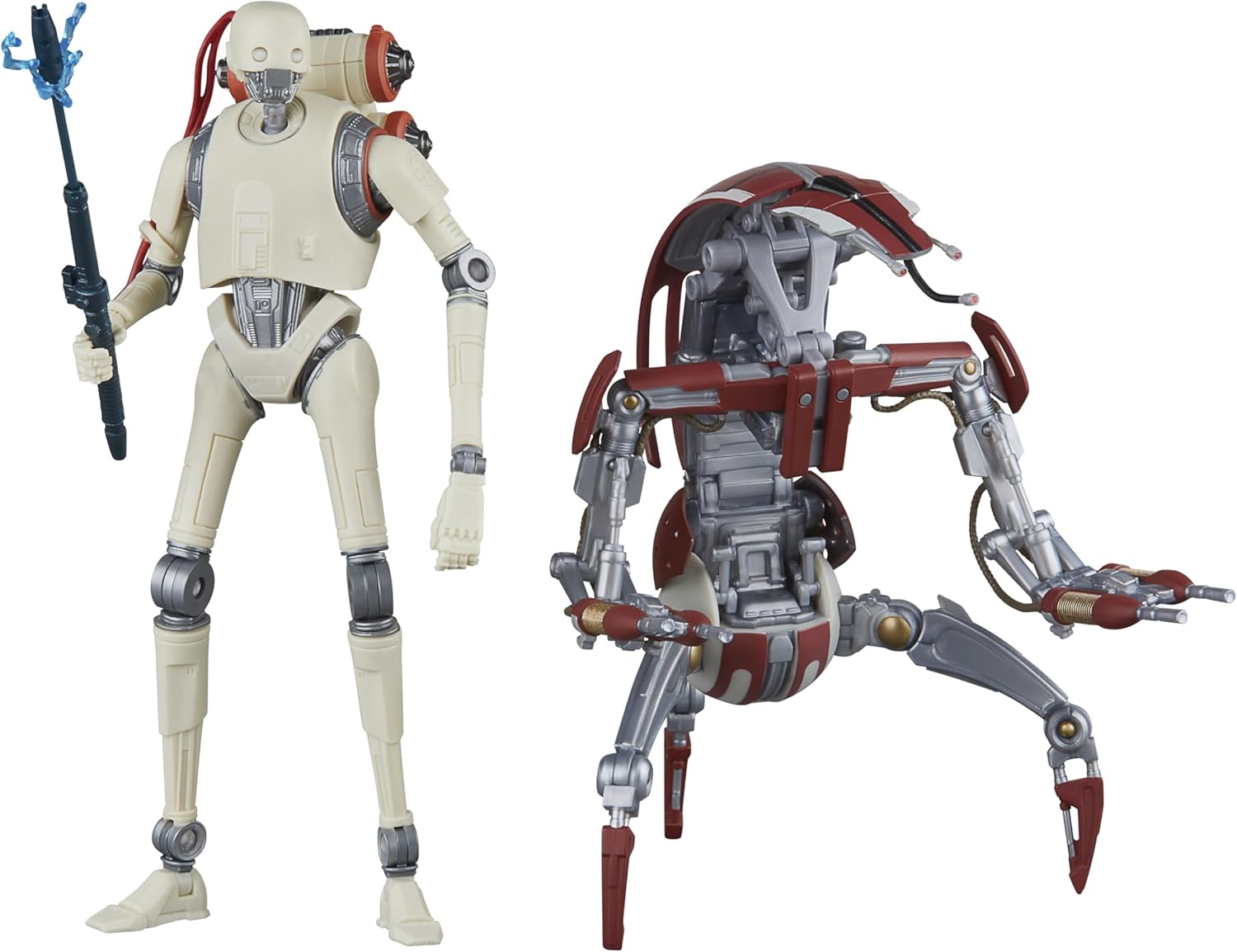 STAR WARS The Black Series KX Security Droid Enforcer & Droideka, Jedi ...