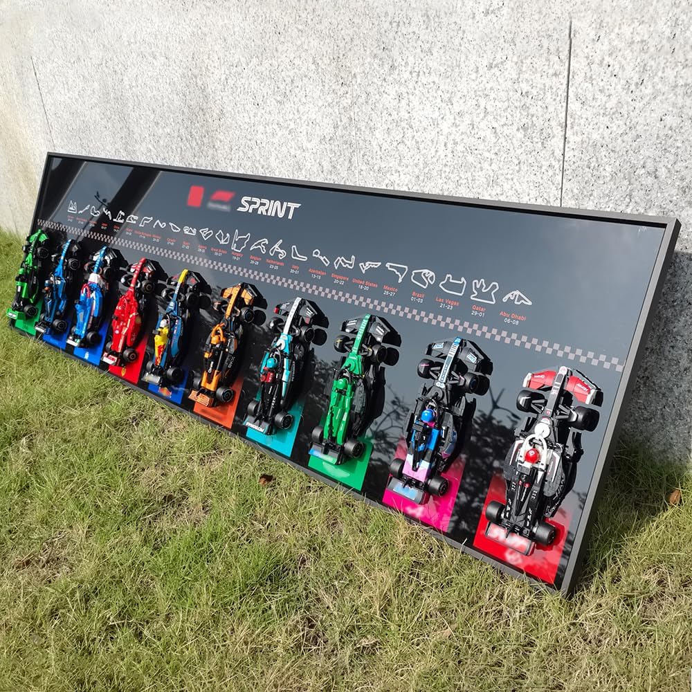 Display Wallboard for Lego Speed Champions Ultimate Formula 1 Collector ...