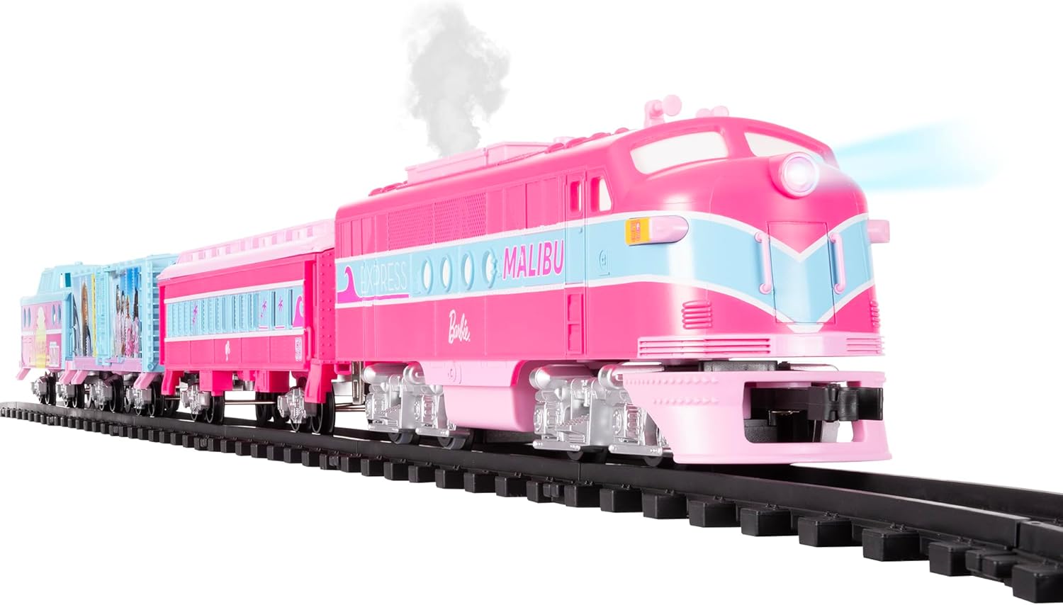 Lionel Mattel Barbie Battery O Gauge Toy Train Set with Remote ...